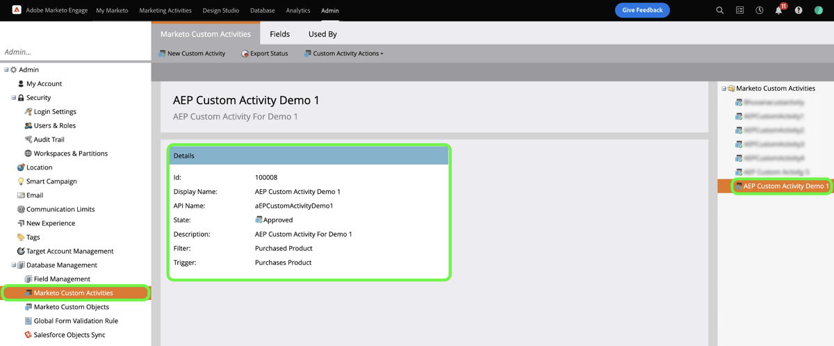 Create A Marketo Engage Source Connection And Dataflow For Custom Activity Data In The Ui