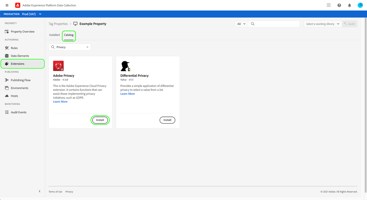 Adobe Privacy Extension Overview | Adobe Data Collection