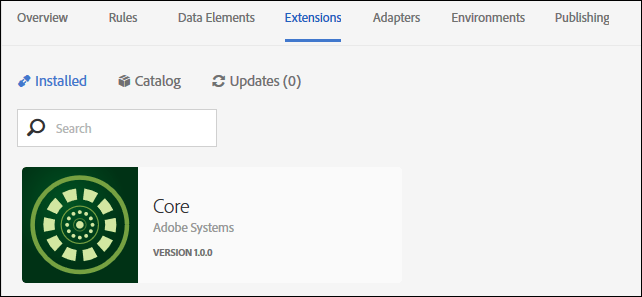 Extensions Adobe Data Collection