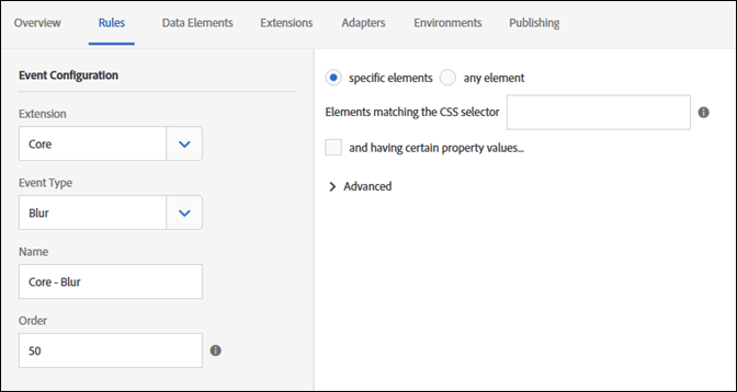 Rules | Adobe Data Collection