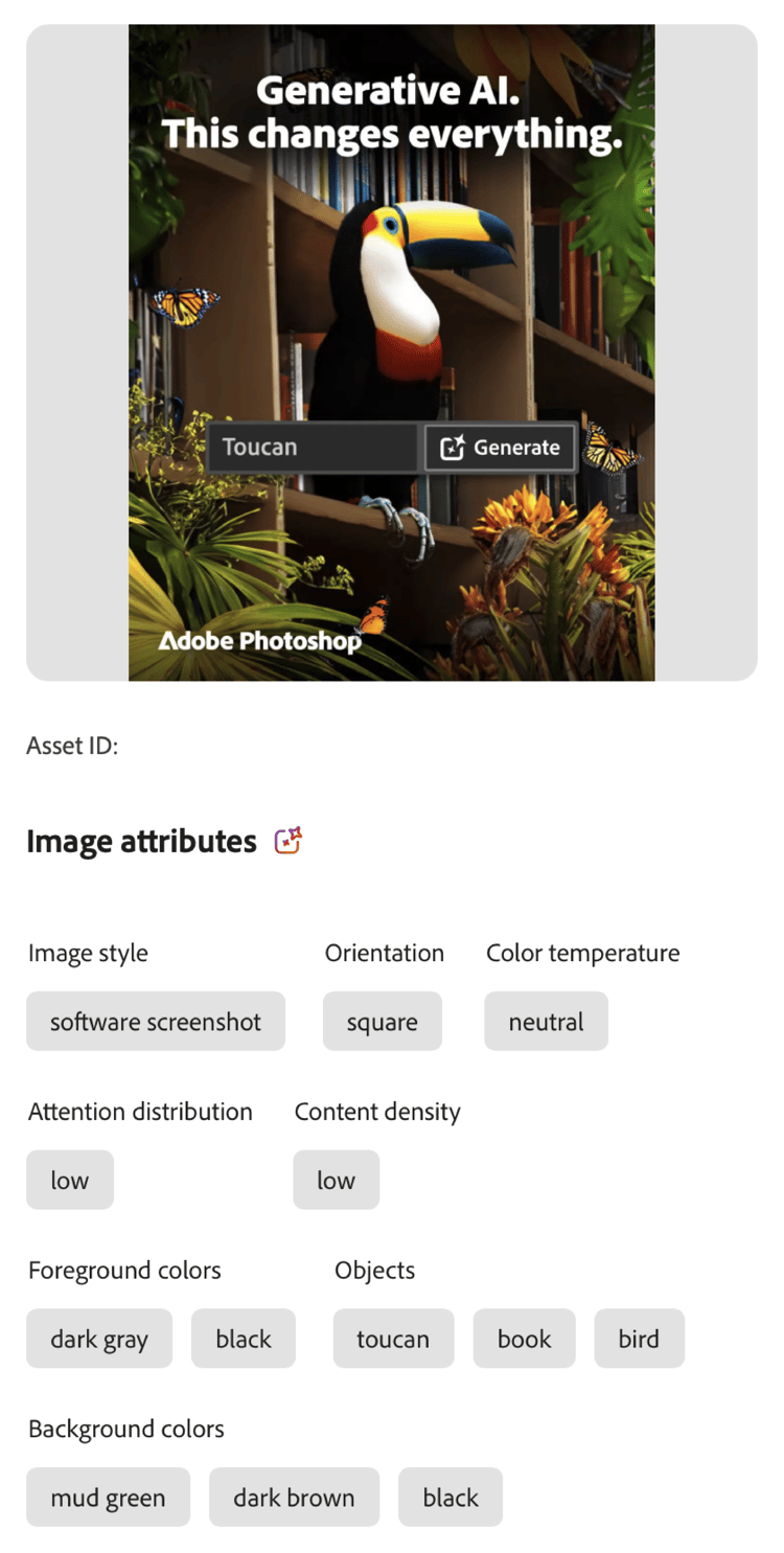Attributes Overview | Adobe GenStudio for Performance Marketing