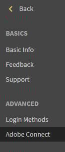 Adobe Connect integration | Adobe Learning Manager