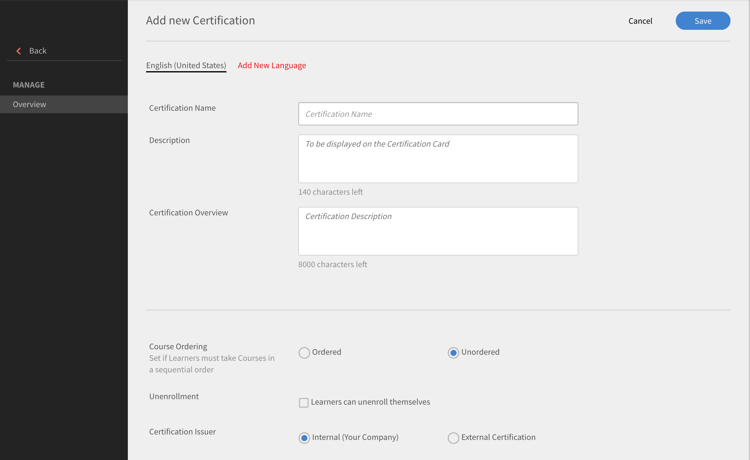 Certifications | Adobe Learning Manager