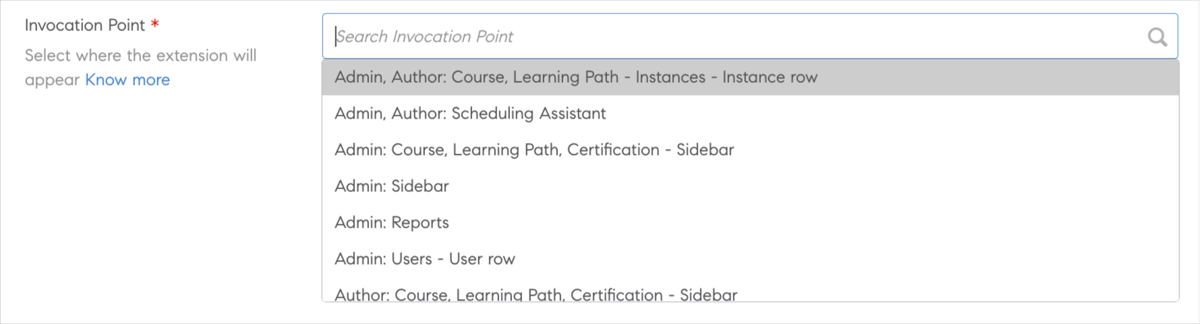 Native extensibility | Adobe Learning Manager