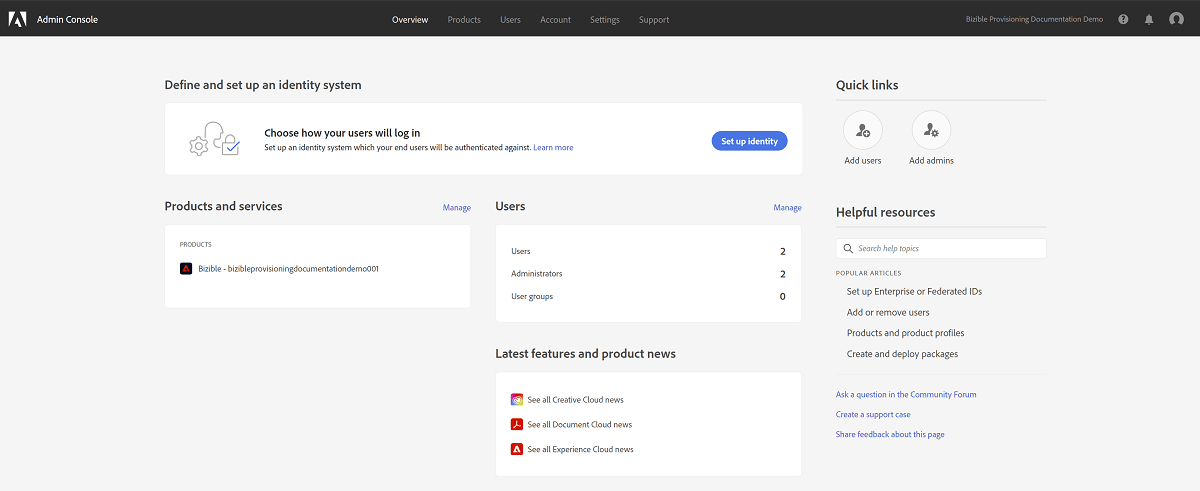 Adobe Admin Console Setup | Adobe Marketo Measure