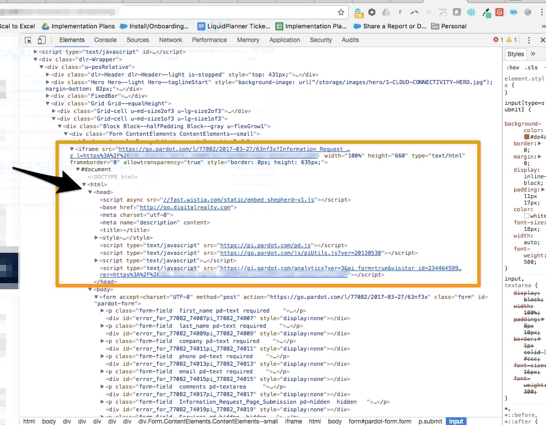 Iframe Forms And Marketo Measure Adobe Marketo Measure