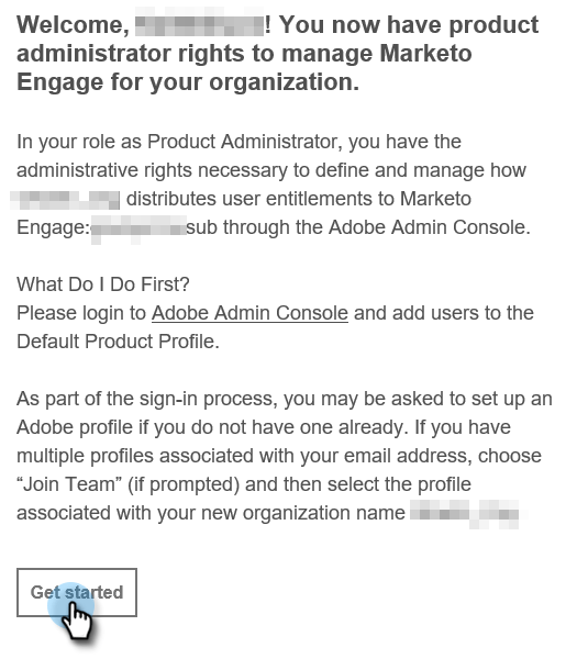 Product Admin Setup | Adobe Marketo Engage