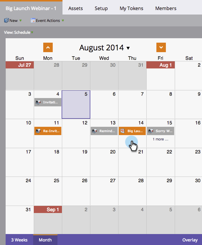 Creating a Batch Smart Campaign in the Program Schedule View | Adobe ...