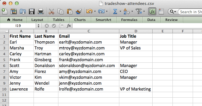 Import Members from a Spreadsheet into a Program | Adobe Marketo Engage