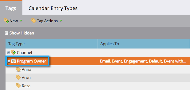 Understanding Tags | Adobe Marketo Engage