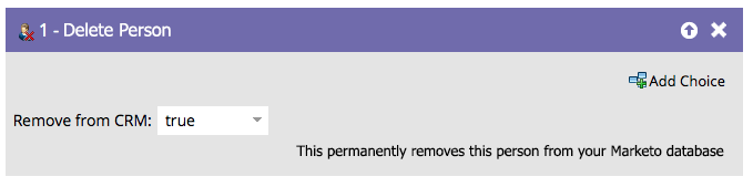 Delete Person | Adobe Marketo Engage