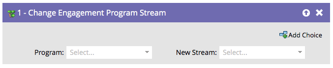 Change Engagement Program Stream | Adobe Marketo Engage