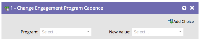Change Engagement Program Cadence | Adobe Marketo Engage