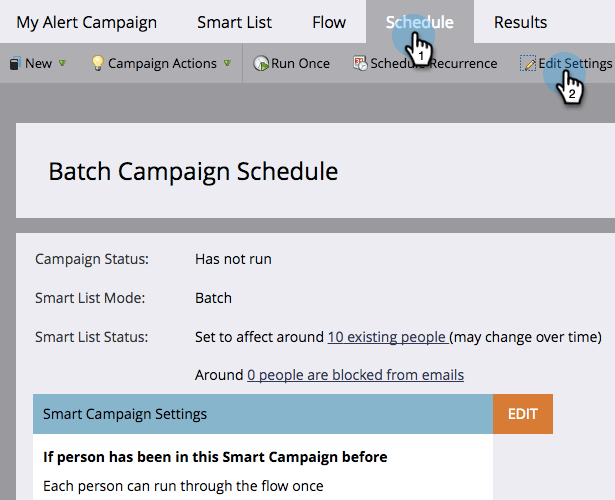 Apply Communication Limits to Smart Campaign | Adobe Marketo Engage