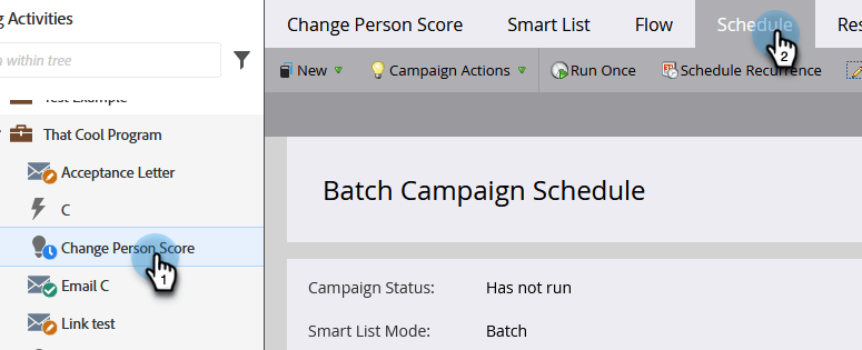 Cancel a Scheduled Batch Campaign Run | Adobe Marketo Engage