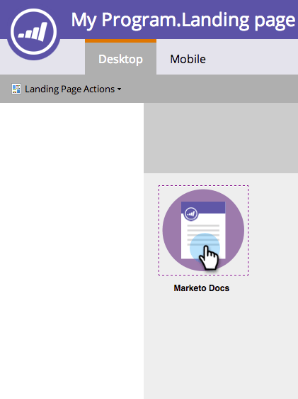 Add a Link to an Image in a Free-Form Landing Page | Adobe Marketo Engage