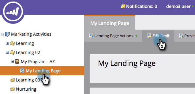 Add Text and Tokens to a Landing Page | Adobe Marketo Engage