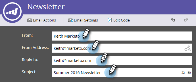 Edit Your Email Header | Adobe Marketo Engage