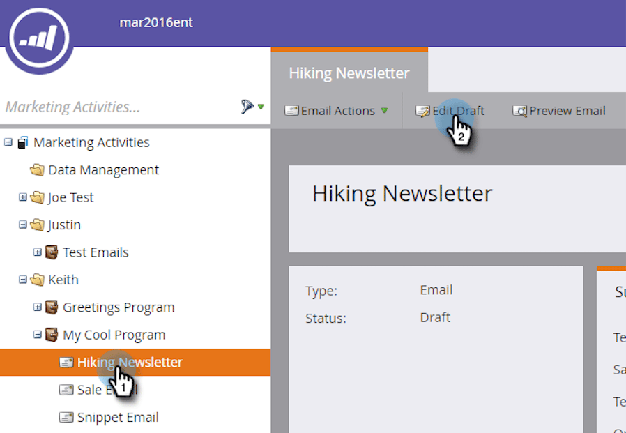 Edit Elements in an Email | Adobe Marketo Engage