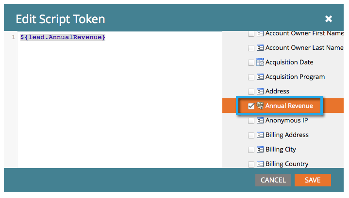 Create An Email Script Token Adobe Marketo Engage