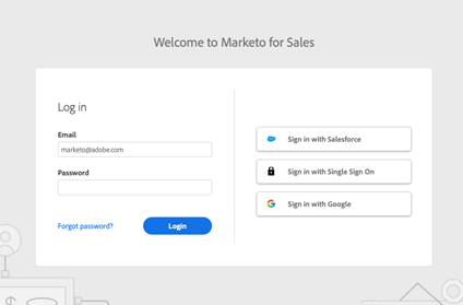 Set up a Sales Insight Actions Sandbox | Adobe Marketo Engage