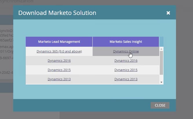 Upgrade the Marketo Sales Insight Solution for Microsoft Dynamics ...