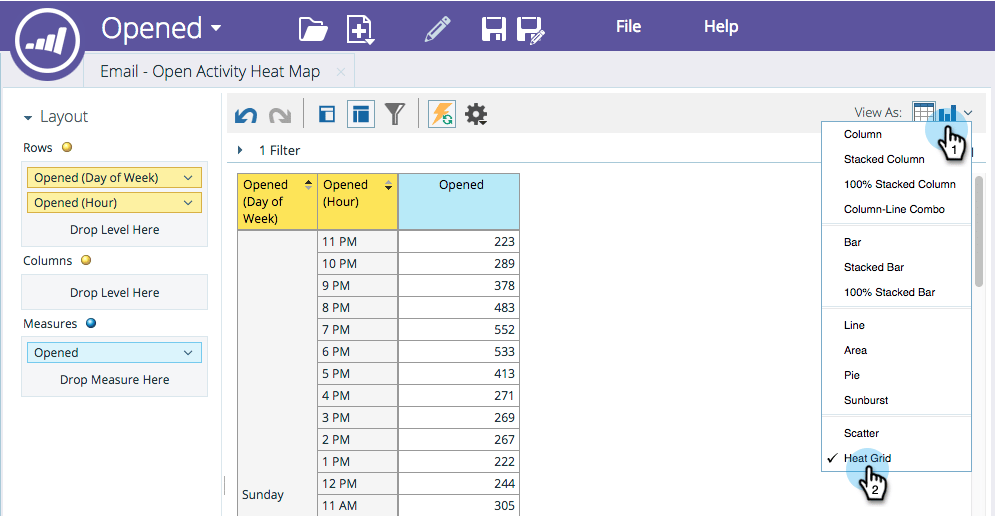 Customize and Display Heat Grids | Adobe Marketo Engage