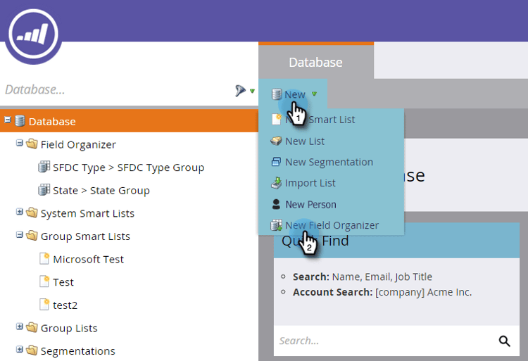Using Field Organizers Adobe Marketo Engage