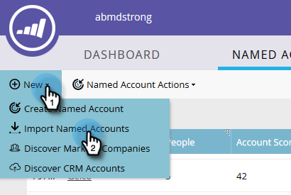 Import Named Accounts | Adobe Marketo Engage