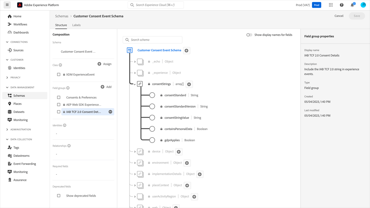Implement consent with a consent management platform (CMP) | Adobe Data ...