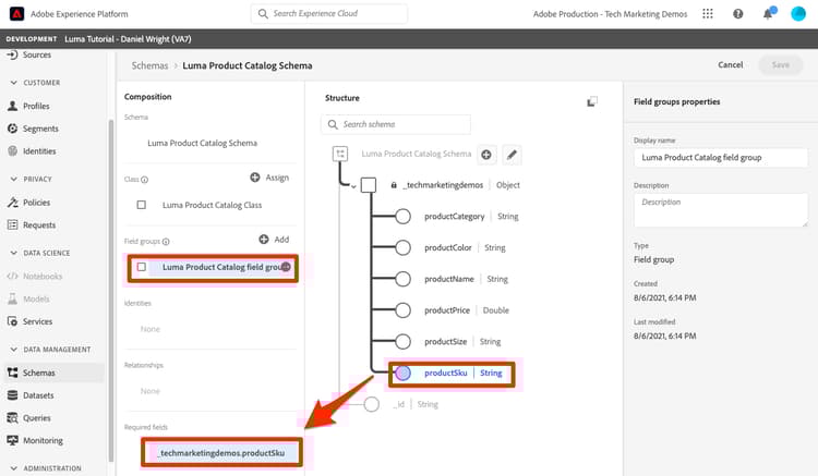 Model data in schemas | Adobe Experience Platform