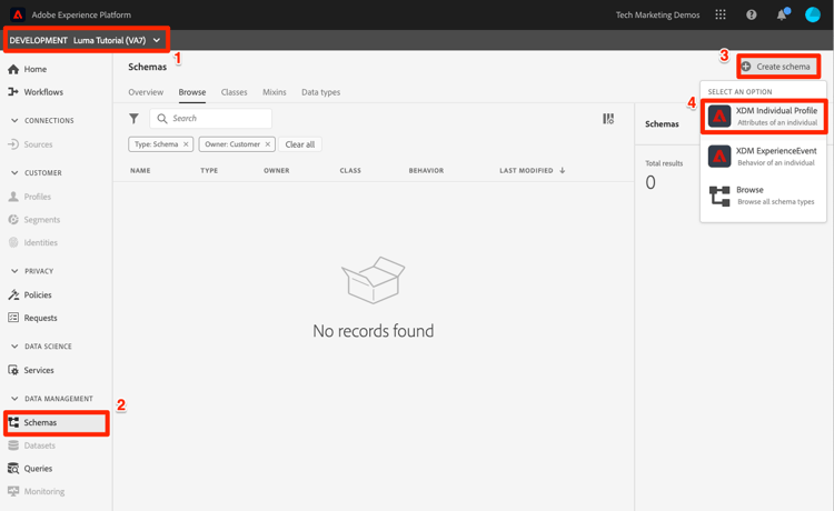 Model data in schemas | Adobe Experience Platform