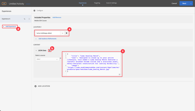 Perform A B Tests In Mobile Apps With Target And Platform Mobile Sdk