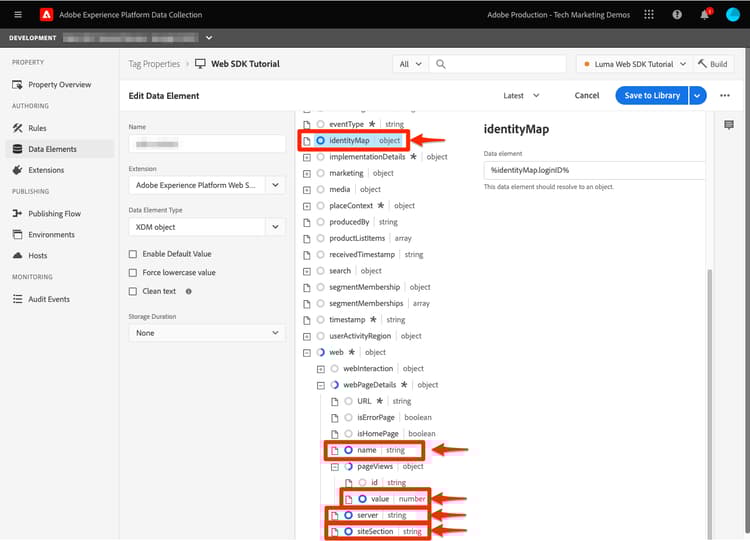Set Up Adobe Analytics Using Experience Platform Web Sdk Adobe Data