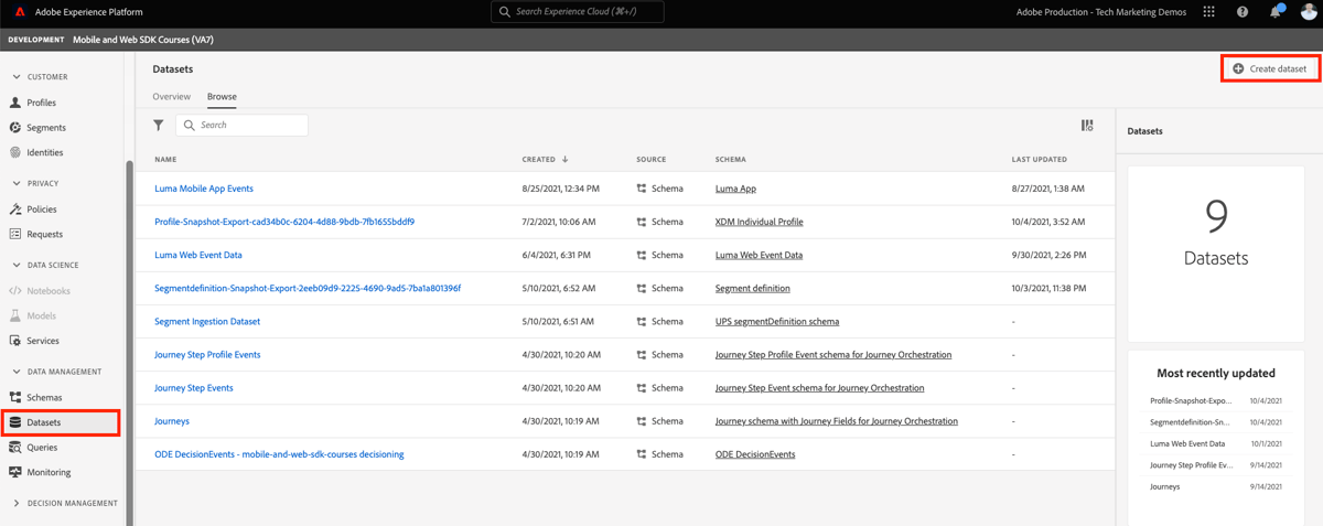Stream data to Adobe Experience Platform with Web SDK | Adobe Data Collection