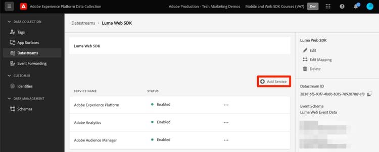 Set up Adobe Target with Platform Web SDK | Adobe Data Collection