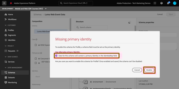Stream data to Adobe Experience Platform with Web SDK | Adobe Data ...