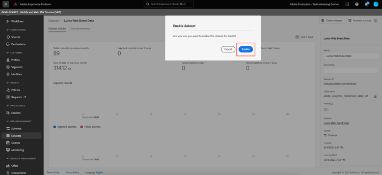 Stream data to Adobe Experience Platform with Web SDK | Adobe Data ...