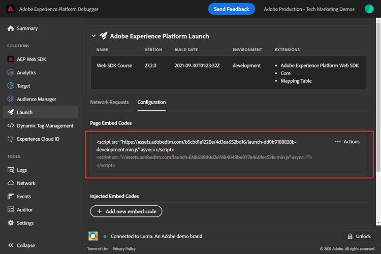 Validate Web SDK implementations with Experience Platform Debugger | Adobe Data Collection