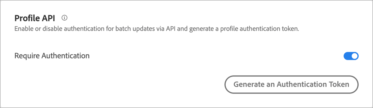 How Do I Use Profile API Settings to Enable or Disable Batch Updates ...