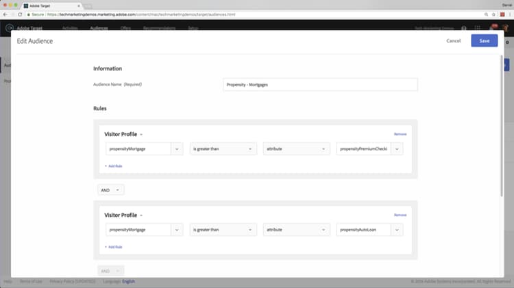 How to Use Profile Comparison to Build Audiences | Adobe Target