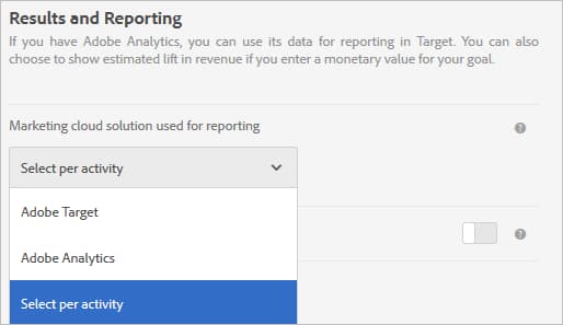 Where Can I Find FAQs About Activity Settings with A4T? | Adobe Target