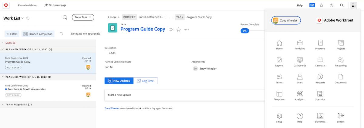What are Layout Templates? | Adobe Workfront