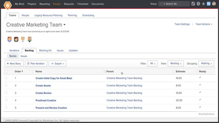 Grooming the backlog | Adobe Workfront