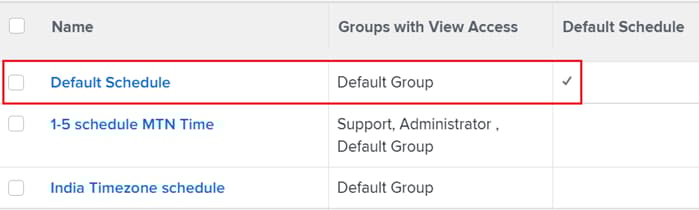 Schedules overview | Adobe Workfront