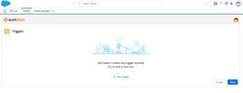 Create Adobe Workfront projects from Salesforce objects | Adobe Workfront