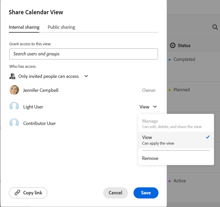 License Type Overview When Using Adobe Workfront Planning | Adobe Workfront