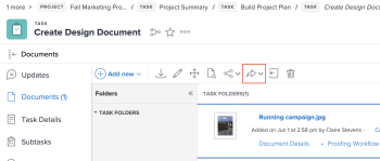 Send a Document with the enhanced connector | Adobe Workfront
