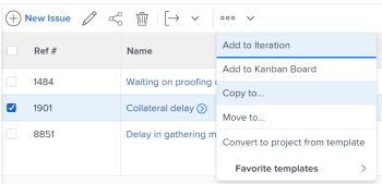 Copy issues | Adobe Workfront