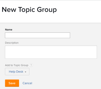 Create Topic Groups | Adobe Workfront